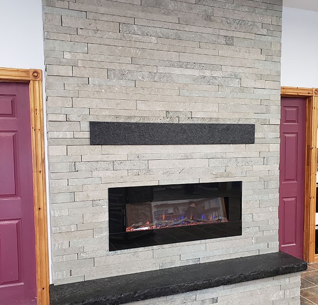 Thin Stone Veneer Fireplaces